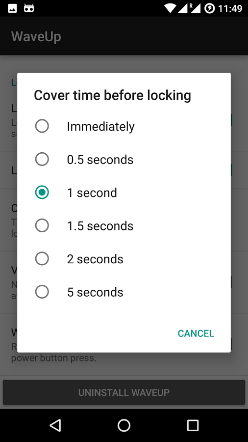 Cómo desbloquear el teléfono con el sensor de proximidad