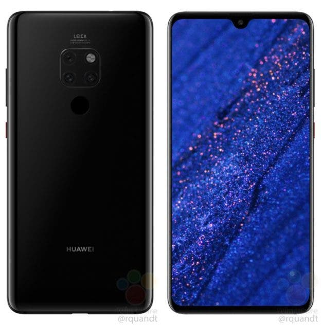 El Huawei Mate 20 tendrá un notch como el del OnePlus 6T