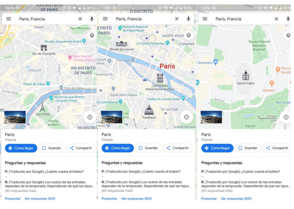 Google Maps renueva los iconos de los monumentos más turísticos