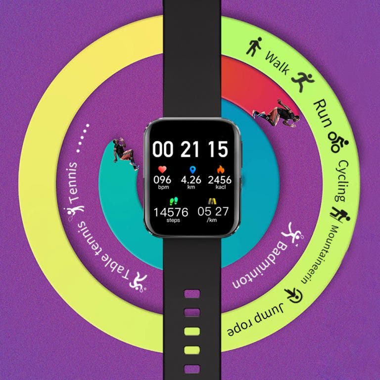 Smartwatch bueno a buen precio: Kumi GT6 fabricado en aluminio - ProAndroid