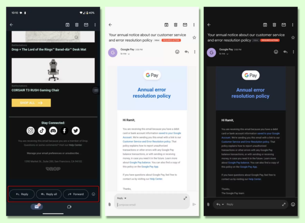 Gmail se actualiza y cambia la forma de responder un correo: así se ...