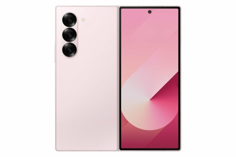 Nuevo render muestra nuevos colores del Galaxy Z Fold6